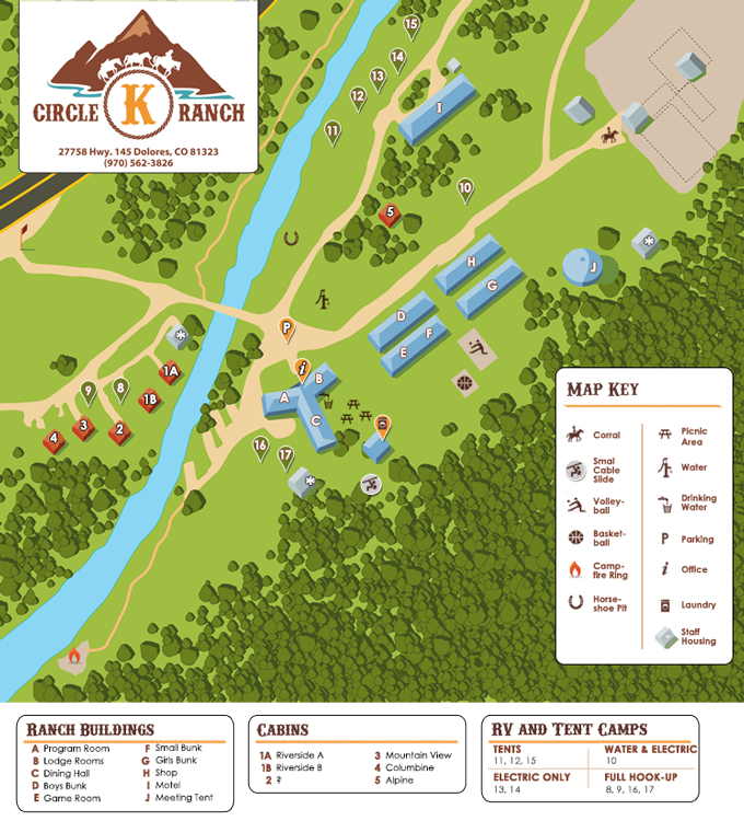 Map of Grounds | Circle K